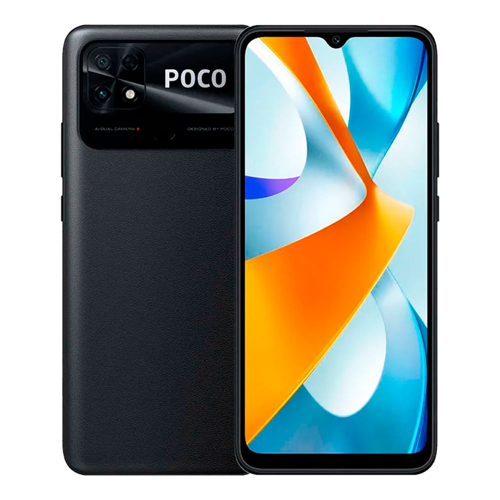 Celular Poco C40 4+64GB Negro