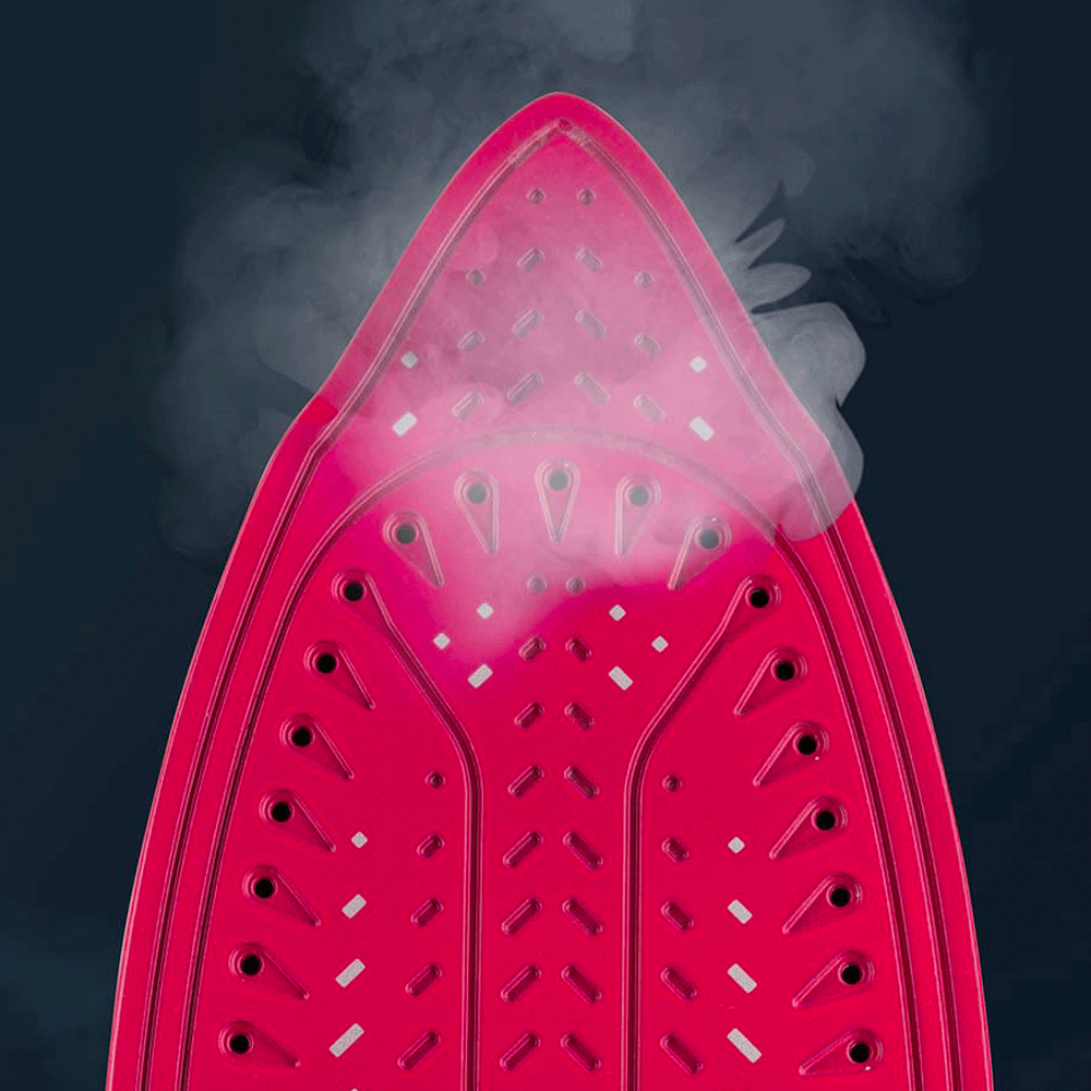 Plancha de Ropa Black+Decker Vapor IR1850 Smart Steam Rosa